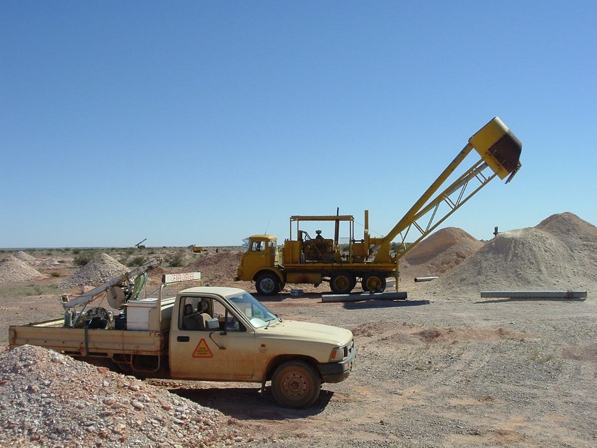 Behind the scenes of our opal mining operations, opal cutting and jewe ...